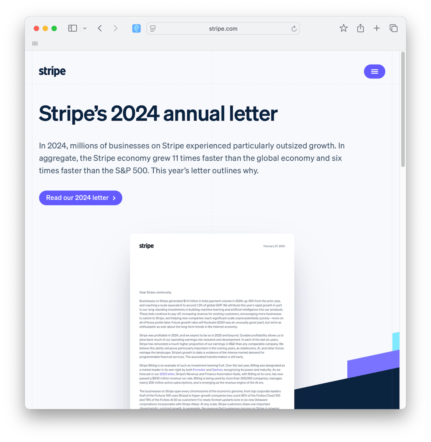 Stripe’s 2025 Letter explained — onStrategy